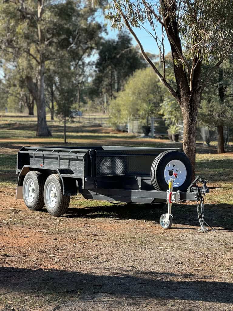 Durable 2000kg Tandem Axle Hydraulic Tipper Trailers