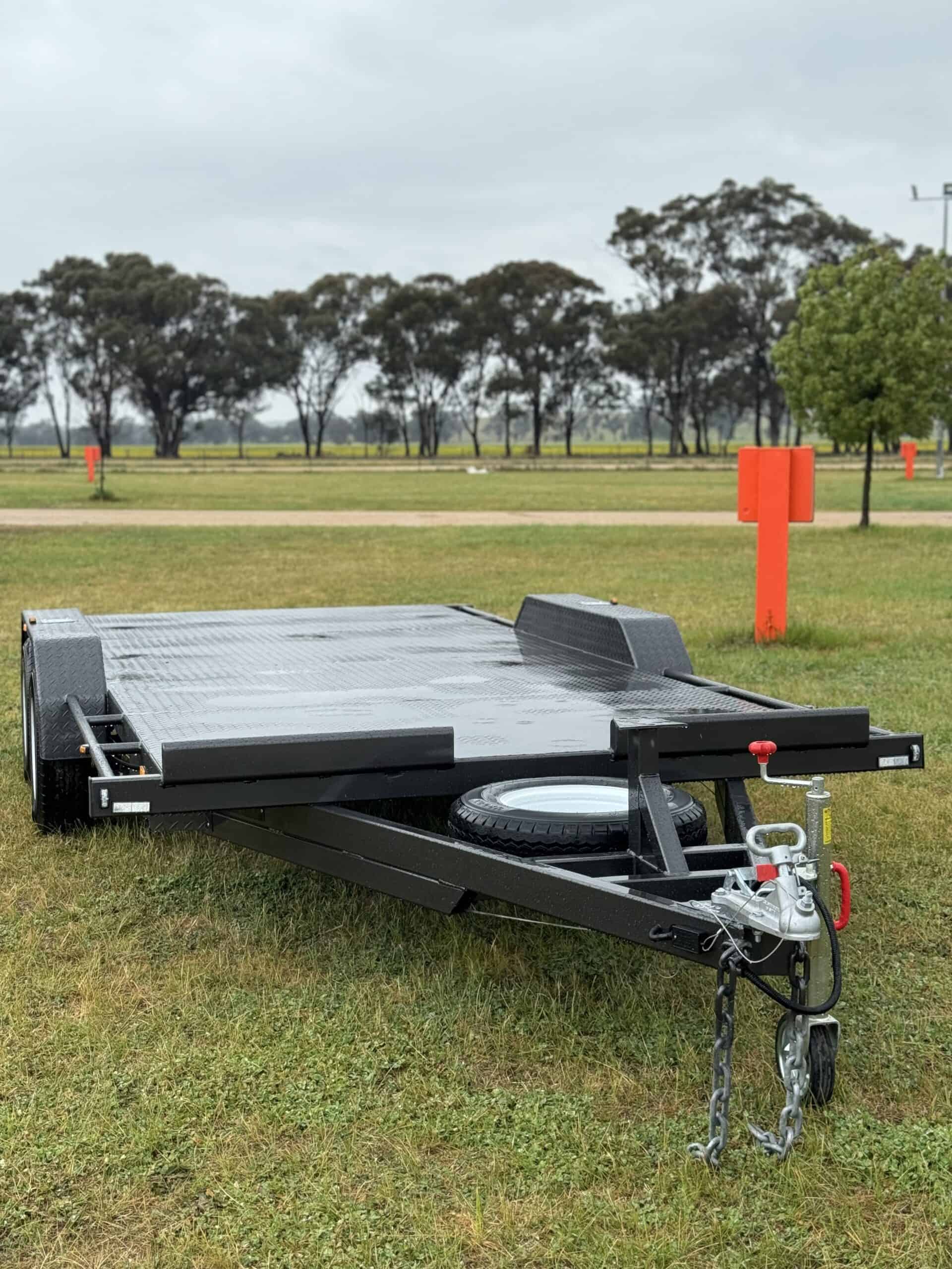 Heavy-Duty Tandem Axle Car Carrier - 2800kg Capacity