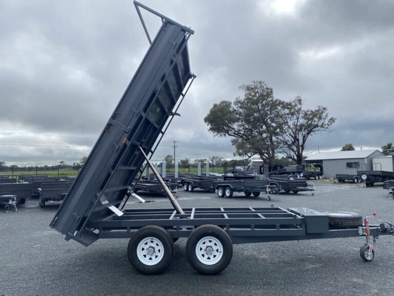 Hydraulic Tipper Trailers – Rivsteel Sheds and Trailers