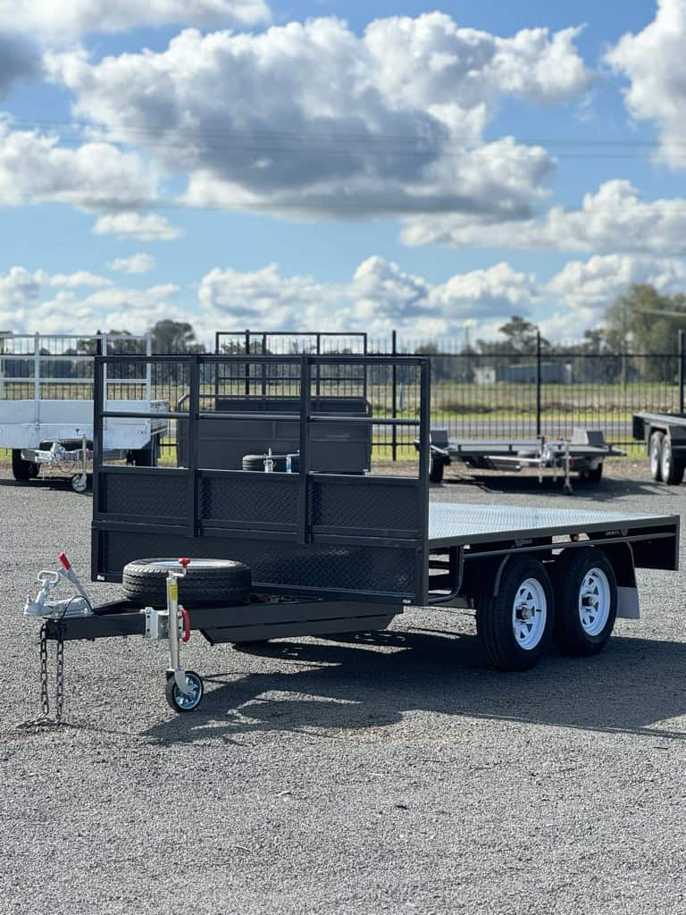 Durable 2000kg Flat Top Trailer | Rivsteel Built Quality