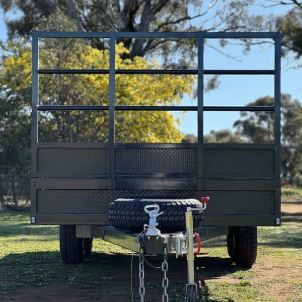 Durable Flat Top Trailers - 3500kg by RivSteel